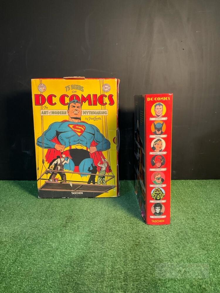 A Taschen “75 years of DC Comics: the art of modern mythmaking” by Paul ...
