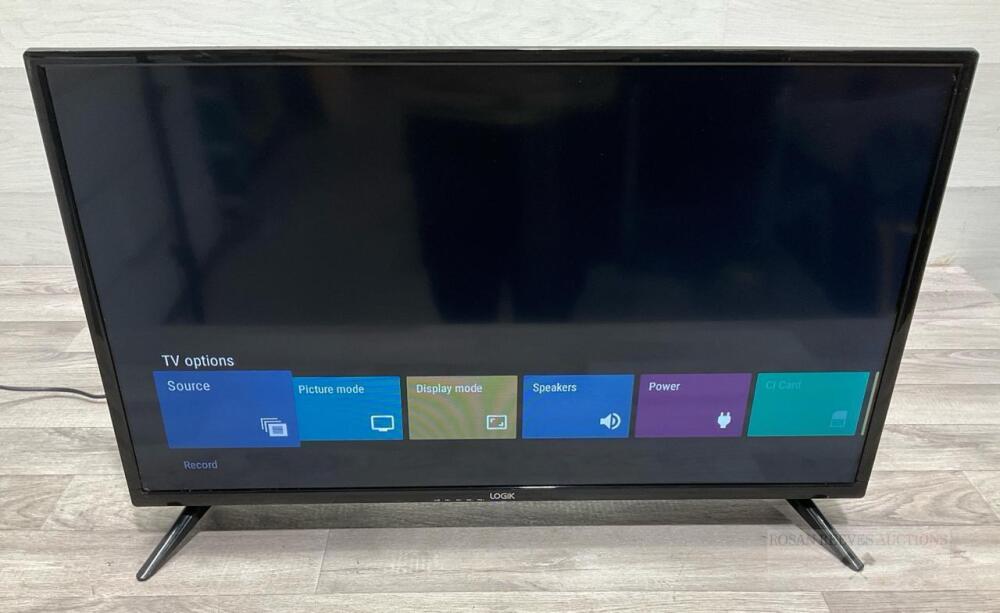 A Logik L32AHE19 32 LED Smart HD Android TV, no remote
