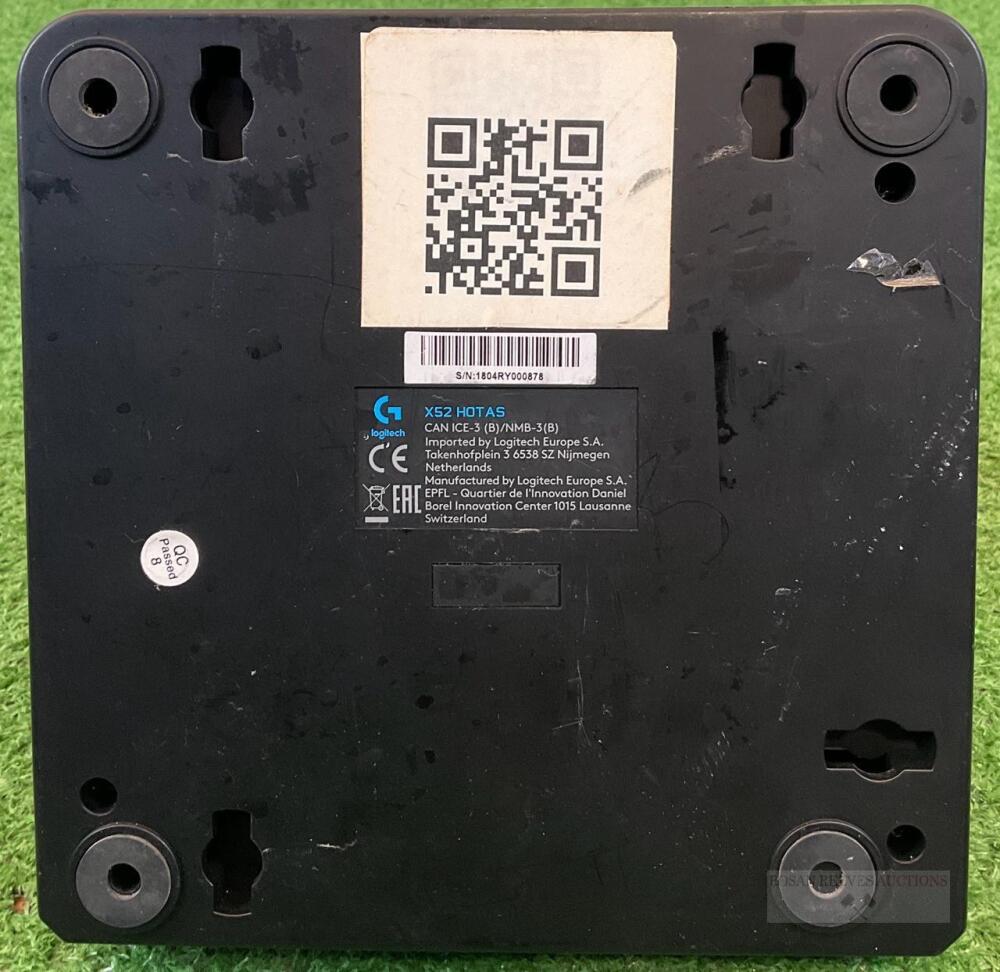 A carton containing a Logitech G Saitek X52 professional (HOTAS) flight ...